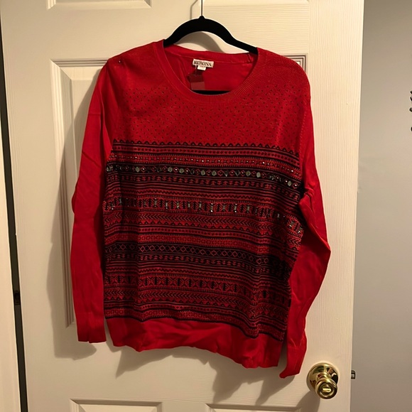 Merona | Sweaters | Bejeweled Sweater | Poshmark
